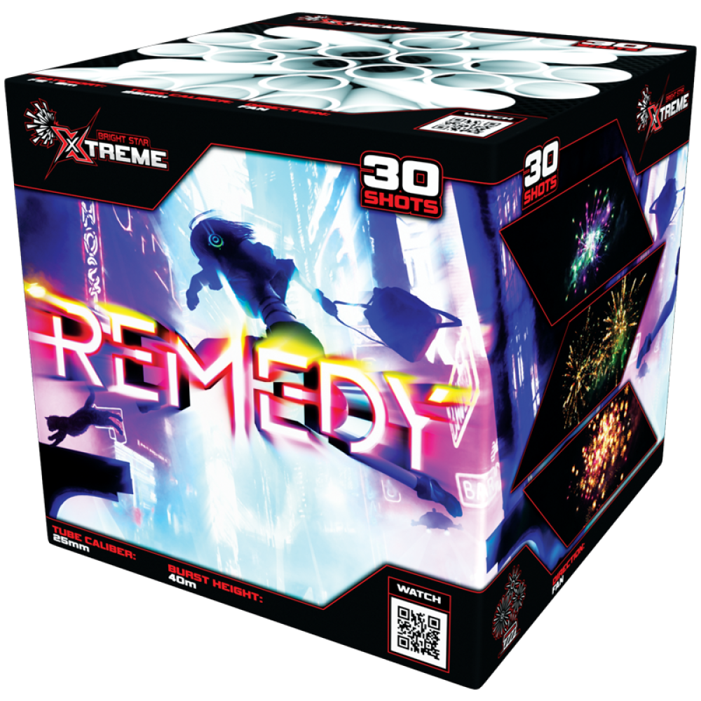 Remedy 30 Shot Barrage - Direct Firework